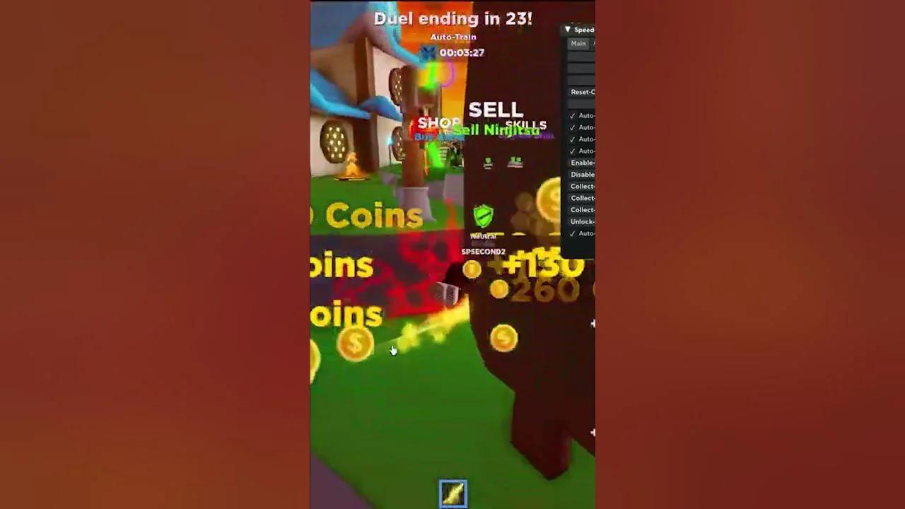 NEW Ninja Legends Script / Hack PASTEBIN GUI [MOBILE & PC] #shorts