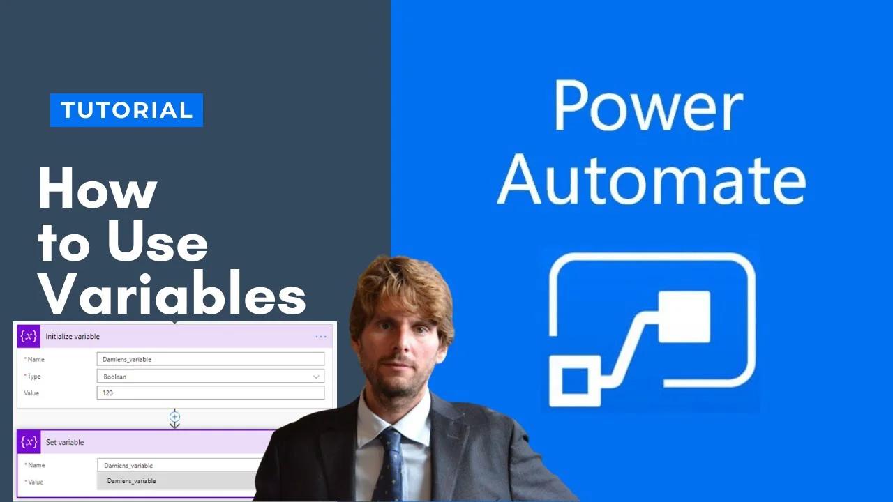 Power Automate Tutorial - How to use variables