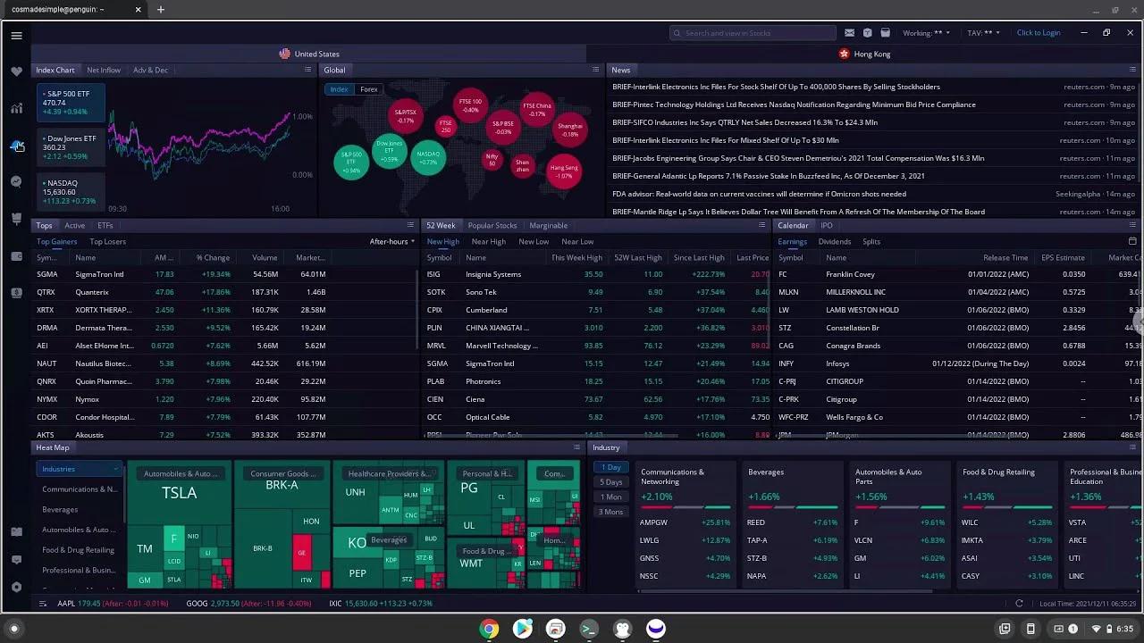How to install Webull Desktop on a Chromebook - Windows Version