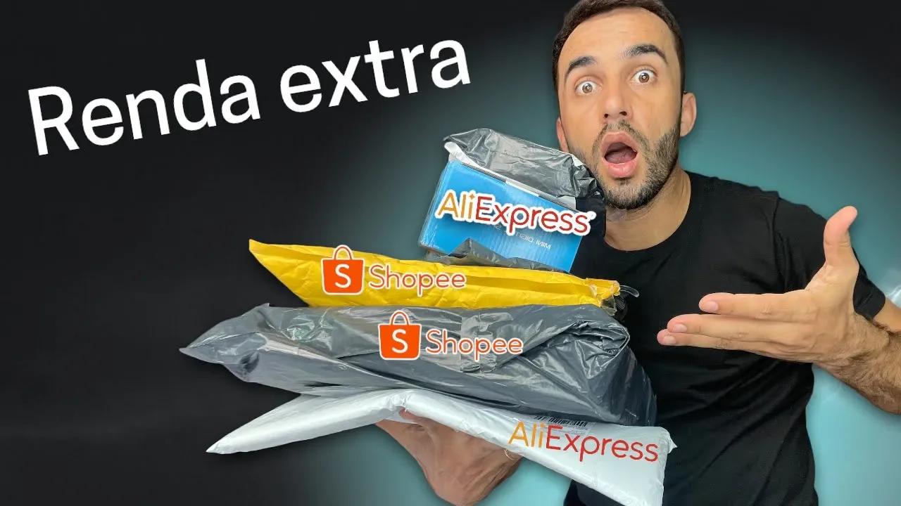 Primeira compra na Shopee e na Aliexpress em 2022 - Unboxing Review