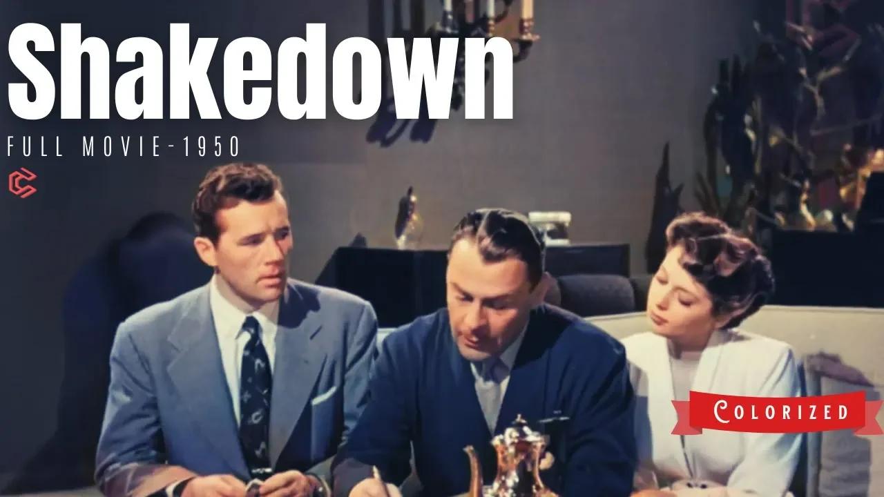 Shakedown 1950 - Colorized Full Movie | Film Noir Crime | Howard Duff, Brian Donlevy | Subtitled