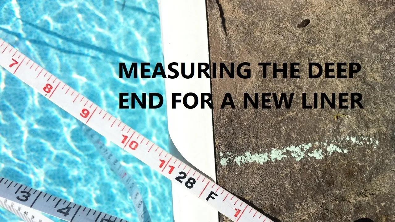 Pool Liner Measurement - Deep End