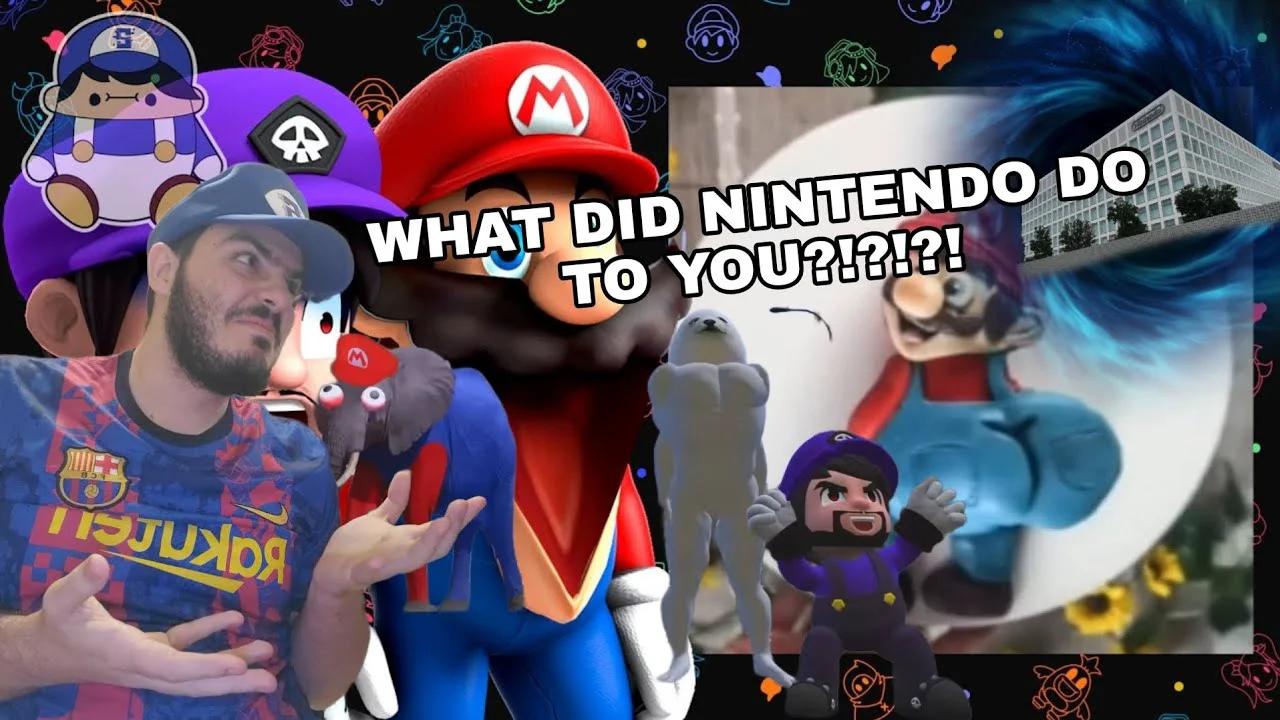 BUFF EGGDOG YEETS THE NINTENDO HEADQUARTERS | MARIO REACTS TO NINTENDO ...