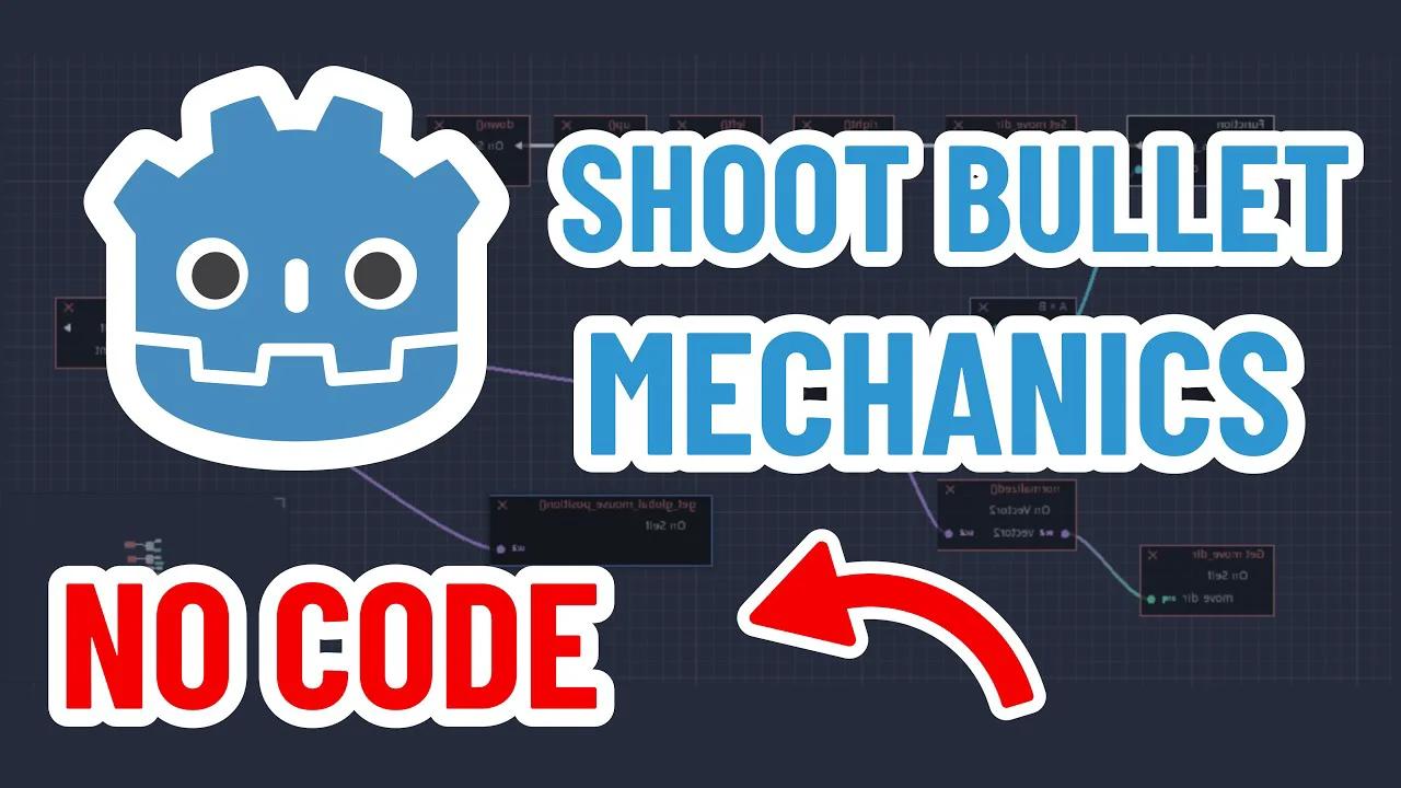 Shoot Bullet Mechanics | No Code | Visual Scripting