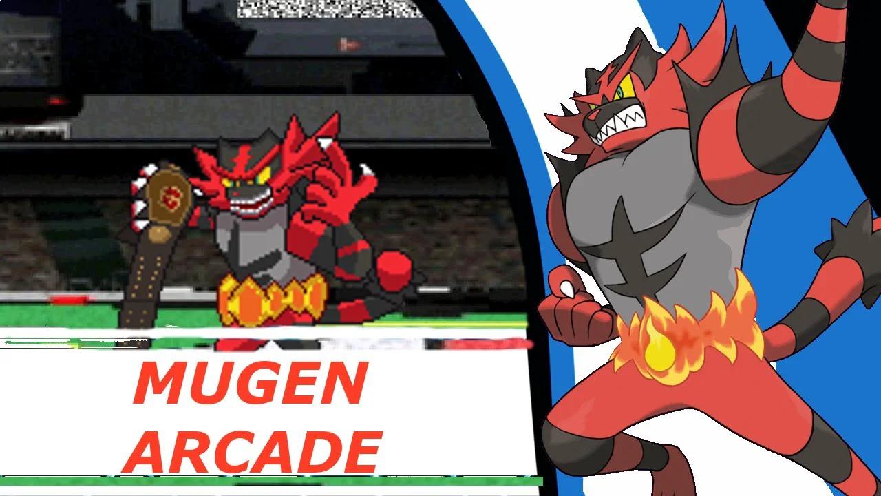 Mugen Arcade Mode with Incineroar