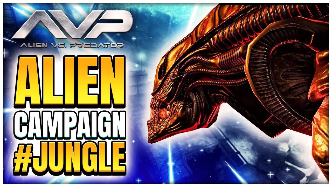 Aliens Vs Predator - Jungle (Alien Campaign) 2K 60ᶠᵖˢ - Game ...