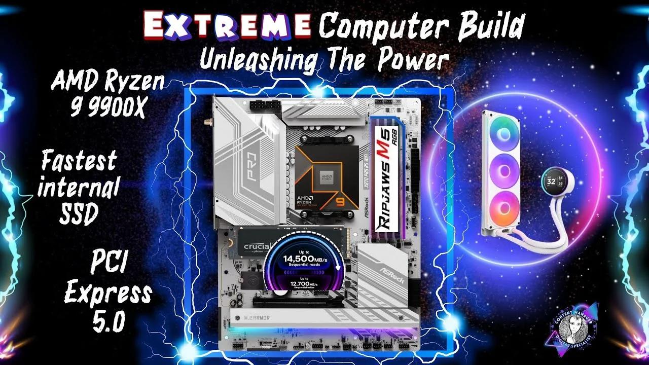 LIVE: Extreme Computer Build - UNLEASH the POWER with AMD and the ...