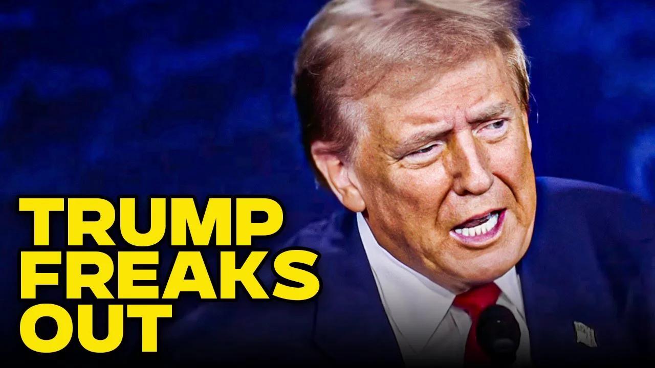 Trump Freaks Out After Harris Challenges Him To Another Debate