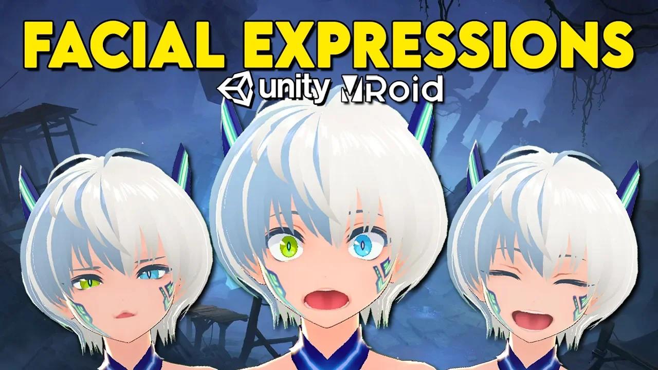 How to Make VRoid Facial Expressions in Unity (FREE Project Download)
