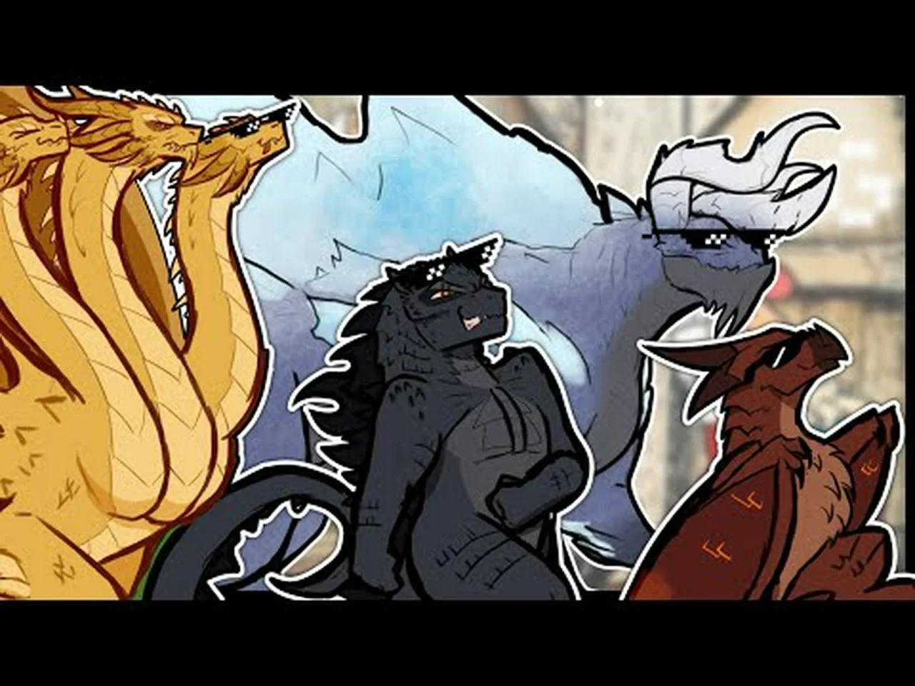 Godzilla Jotunn Ghidorah S Dr Livesey Meme Attack Godzilla Comic Dub