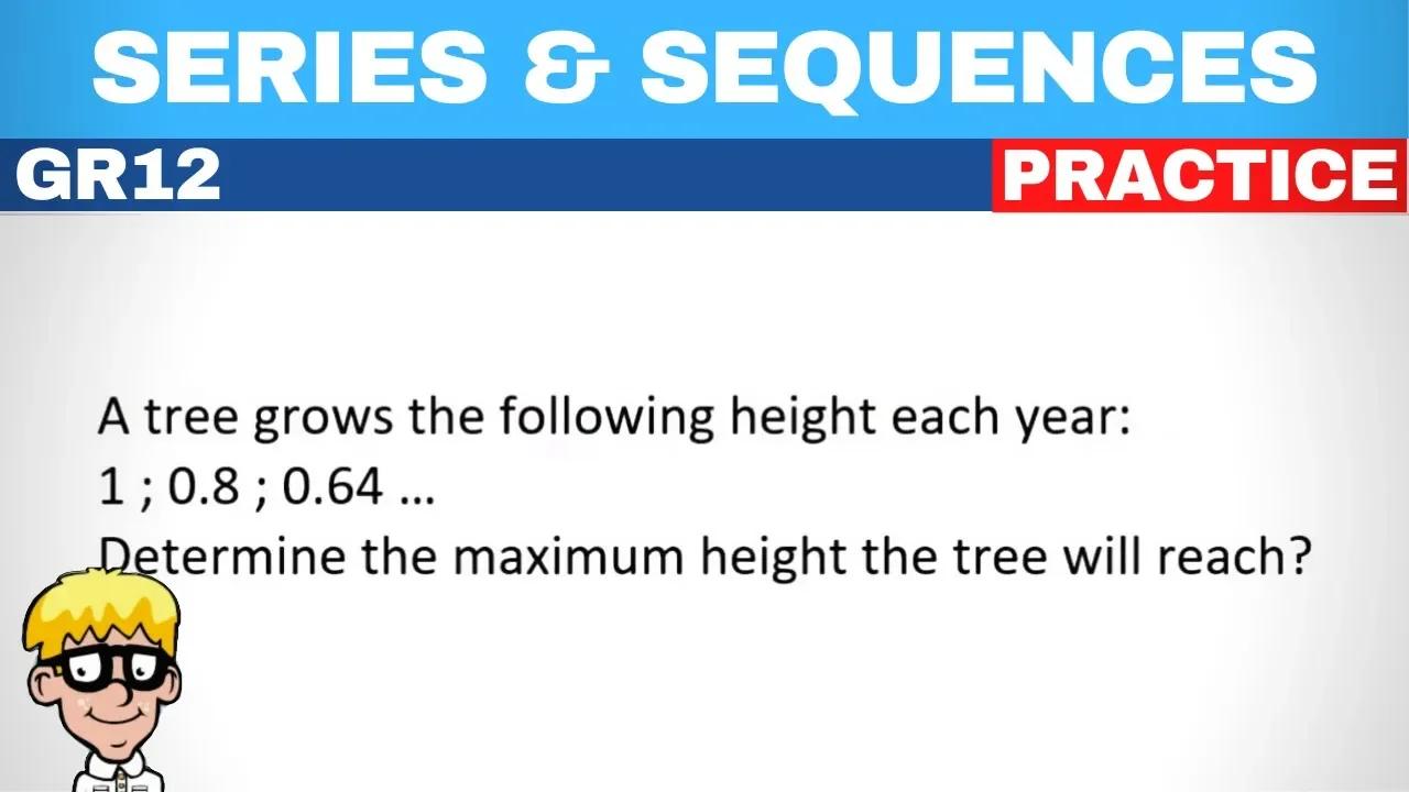 Sum to Infinity grade 12: practice