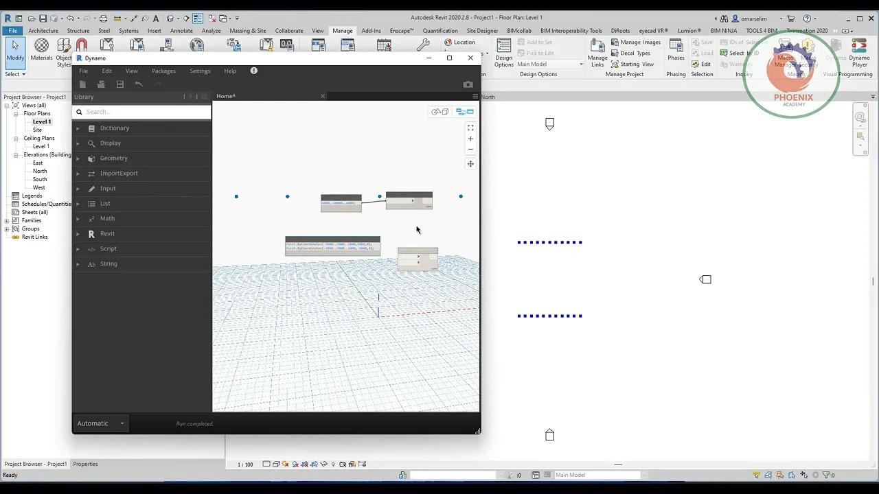creating levels and grids in revit by dynamo رسم مستويات في الريفيت ...