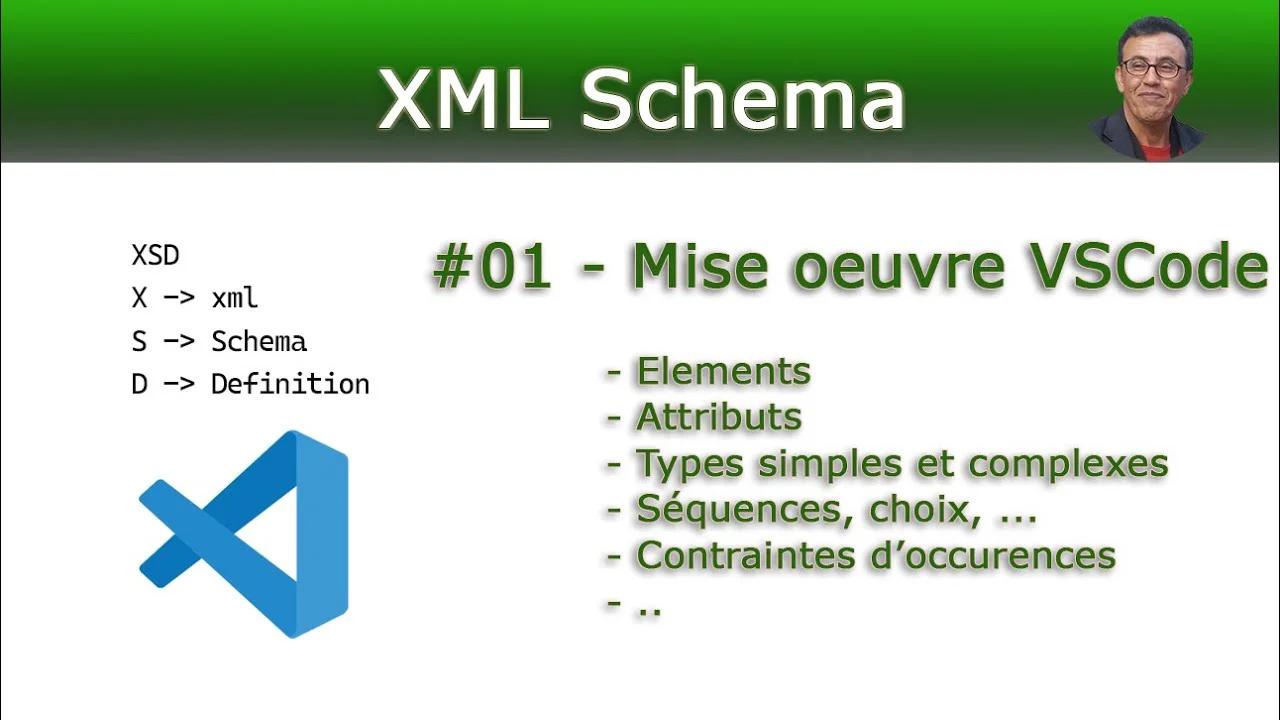 xml schema avec VS Code #01