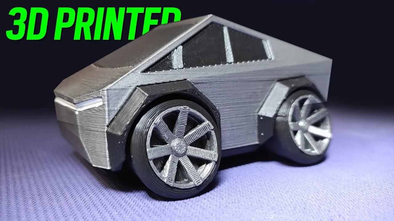 Tooned Cybertruck - 3D Printed - Creality K1 3D Printer - Print Ideas ...