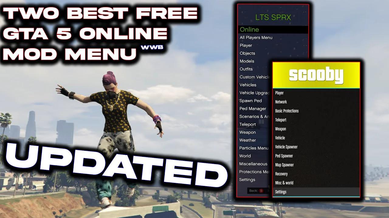 TWO BEST FREE MENUS FOR GTA 5 ONLINE | Scooby & LTS Menus | UPDATED ...