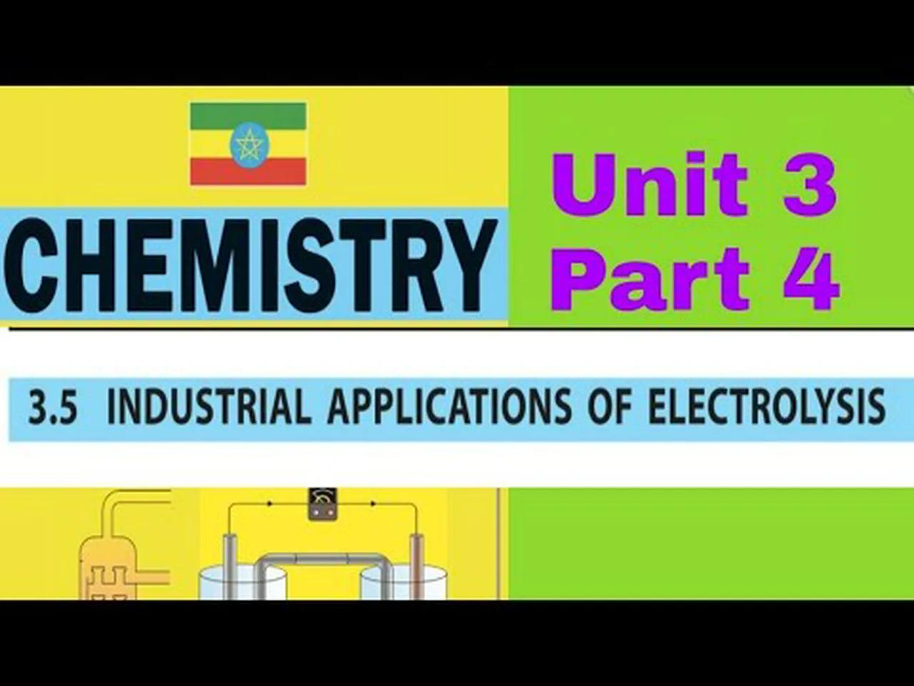 Ethiopian Grade 10 Chemistry Unit_3 p_4 Industrial Application of ...