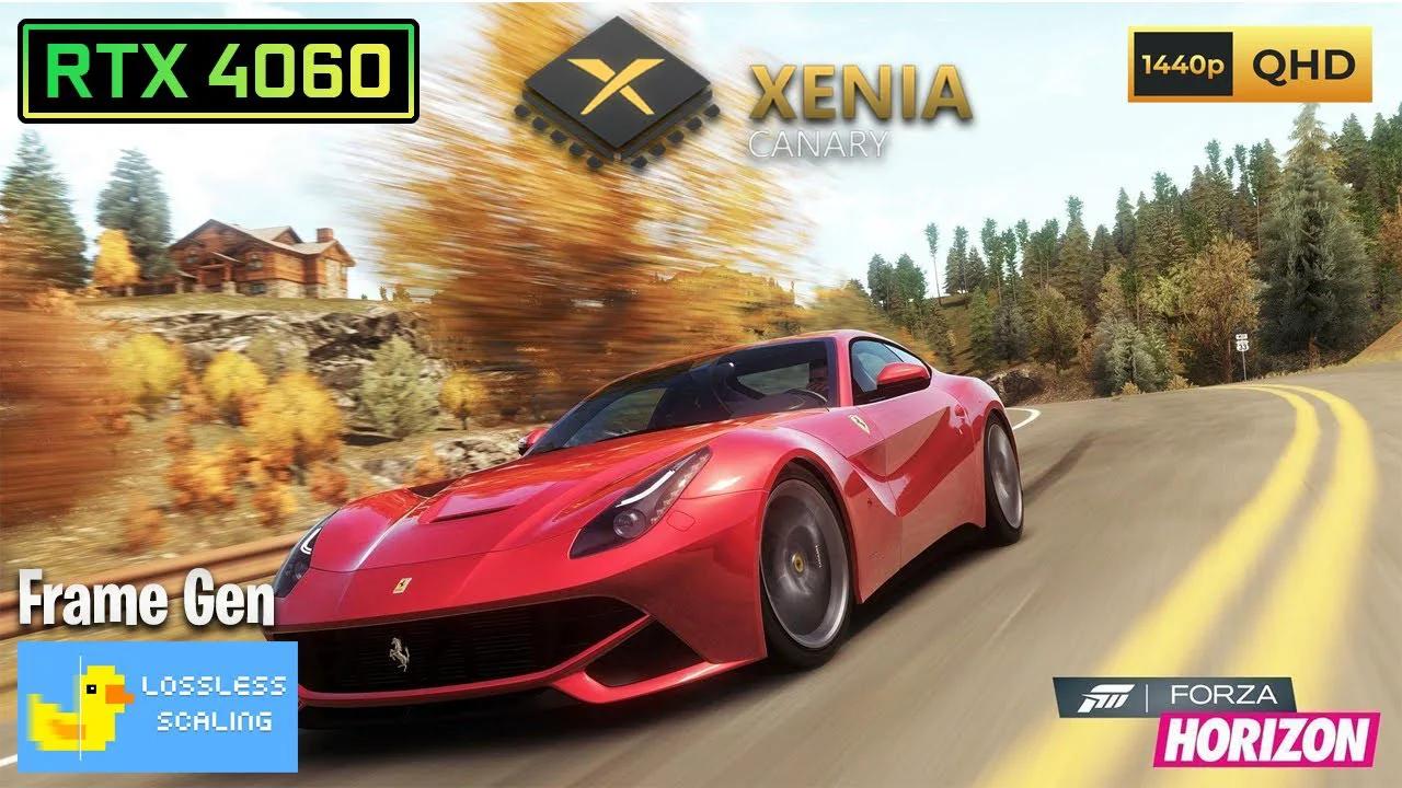 Forza Horizon Xenia Frame Gen | RTX 4060 | Lenovo LOQ