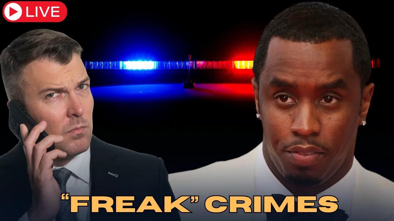 Sean 'P Diddy" Combs Freaky Criminal Allegations (LIVE)