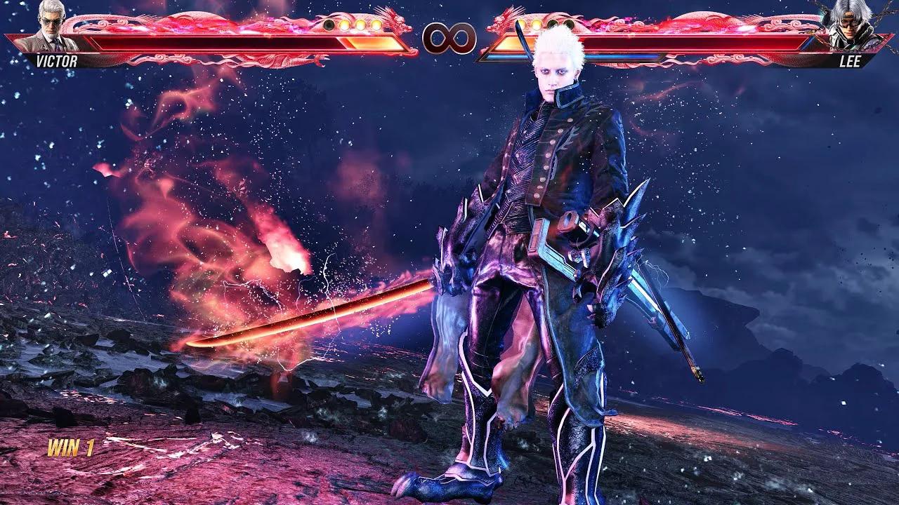 Tekken 8 - Victor (Vergil of Devil May Cry 5) Vs Lee (Deadpool) RTX4090