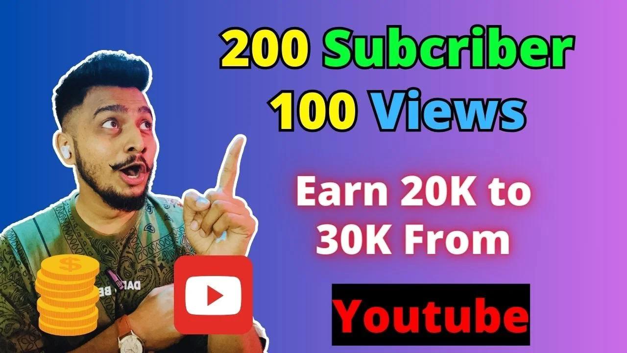How To Earn From Youtube With Low Subscriber & Views
