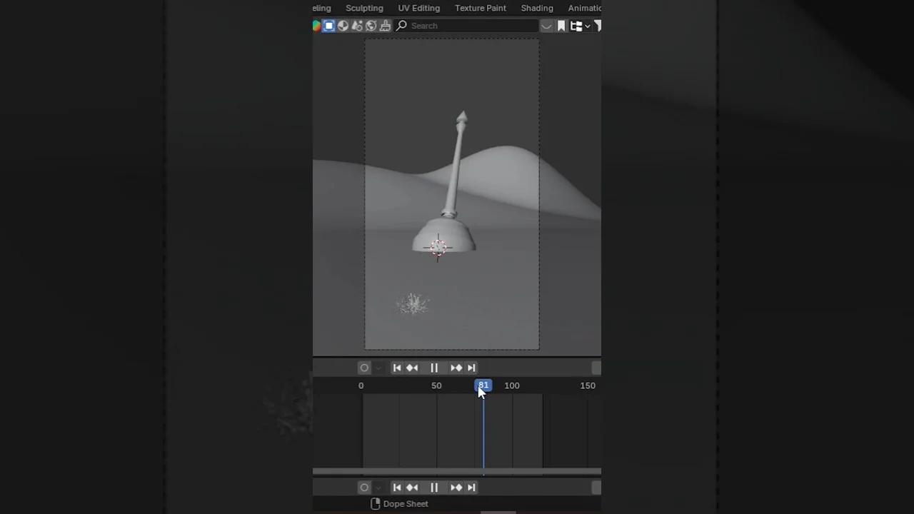 Day 5 : Camera shake Part1 #blendertutorial #blender #tutorial #blender3d #animation