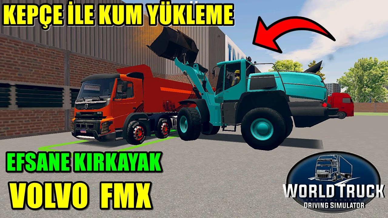 VOLVO FMX İLE İNŞAAT KUMU TAŞIYORUM - WTDS Volvo Skin🔻 │World Truck ...