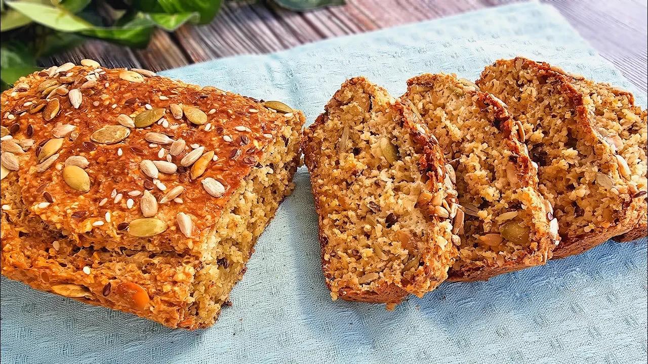 Flourless Oatmeal Bread Recipe For Diet Breakfast No Butter No Kneading