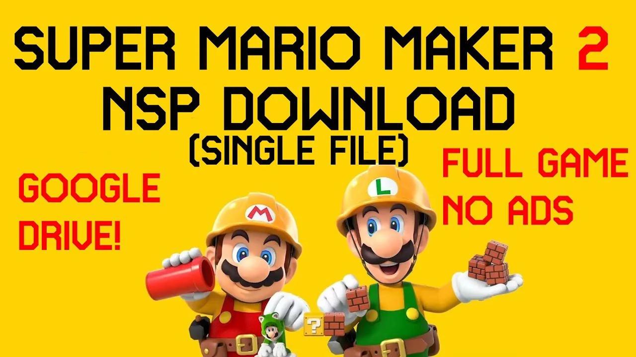 Super Mario Maker 2 NSP Download (Google Drive)