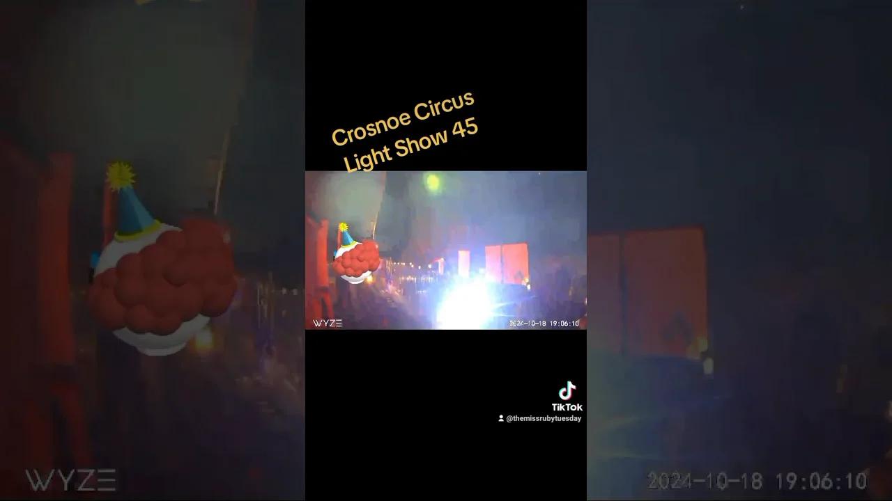 Caught On Security Cam- Crosnoe Circus Light Show 45