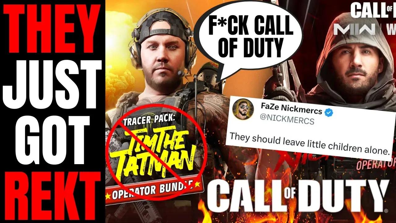 Call Of Duty SLAMMED By TimTheTatman, Removes His Skin After MASSIVE ...