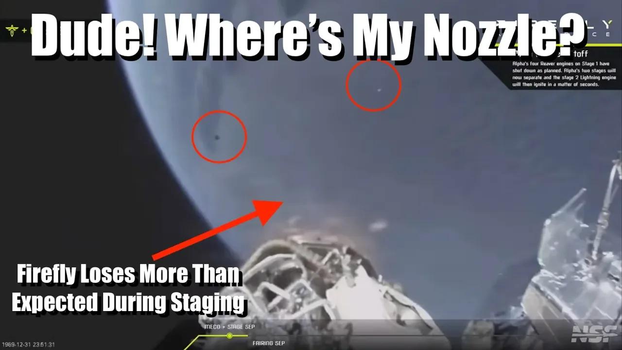 What Went Wrong On Firefly's 6th Rocket Flight? Did The Nozzle Fall Off ...