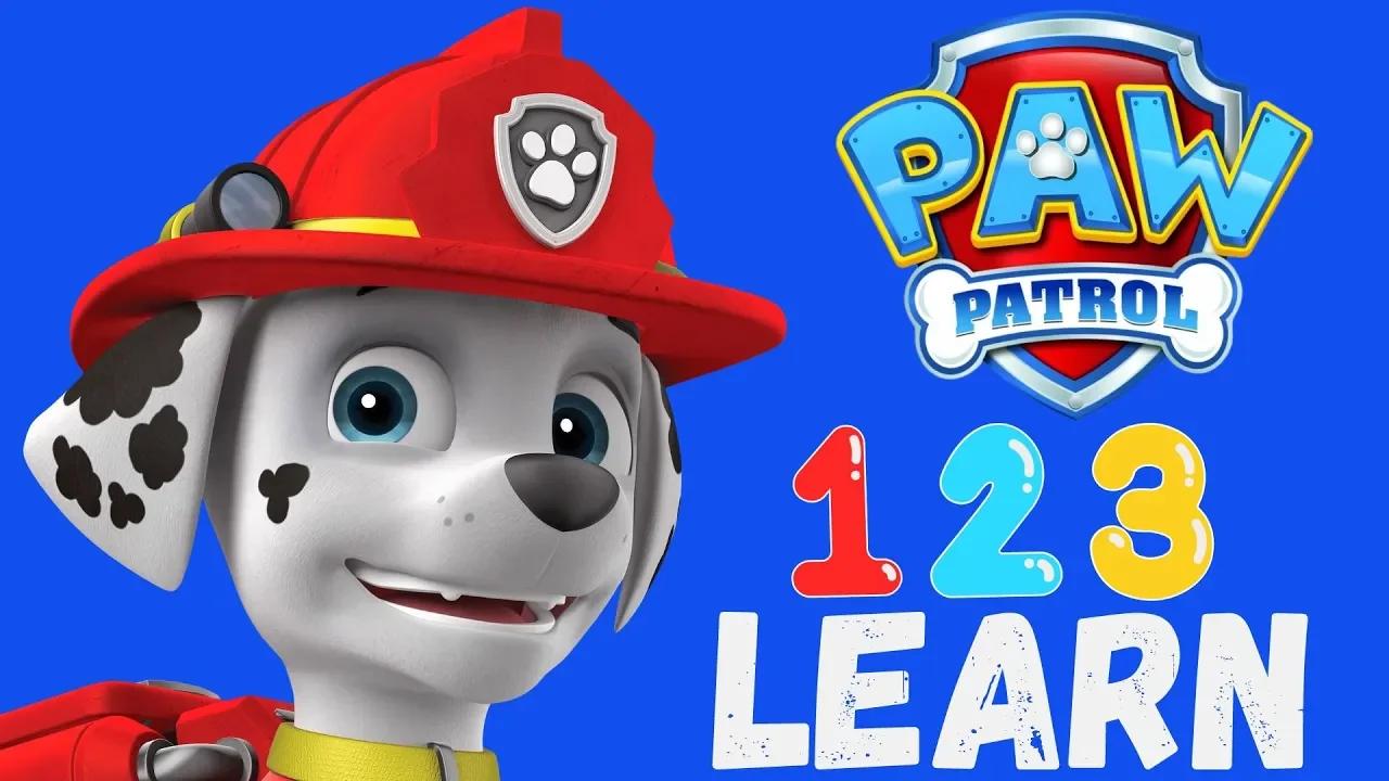 Paw Patrol Academy: Marshalls Numbers Round Up - Learn Numbers ...