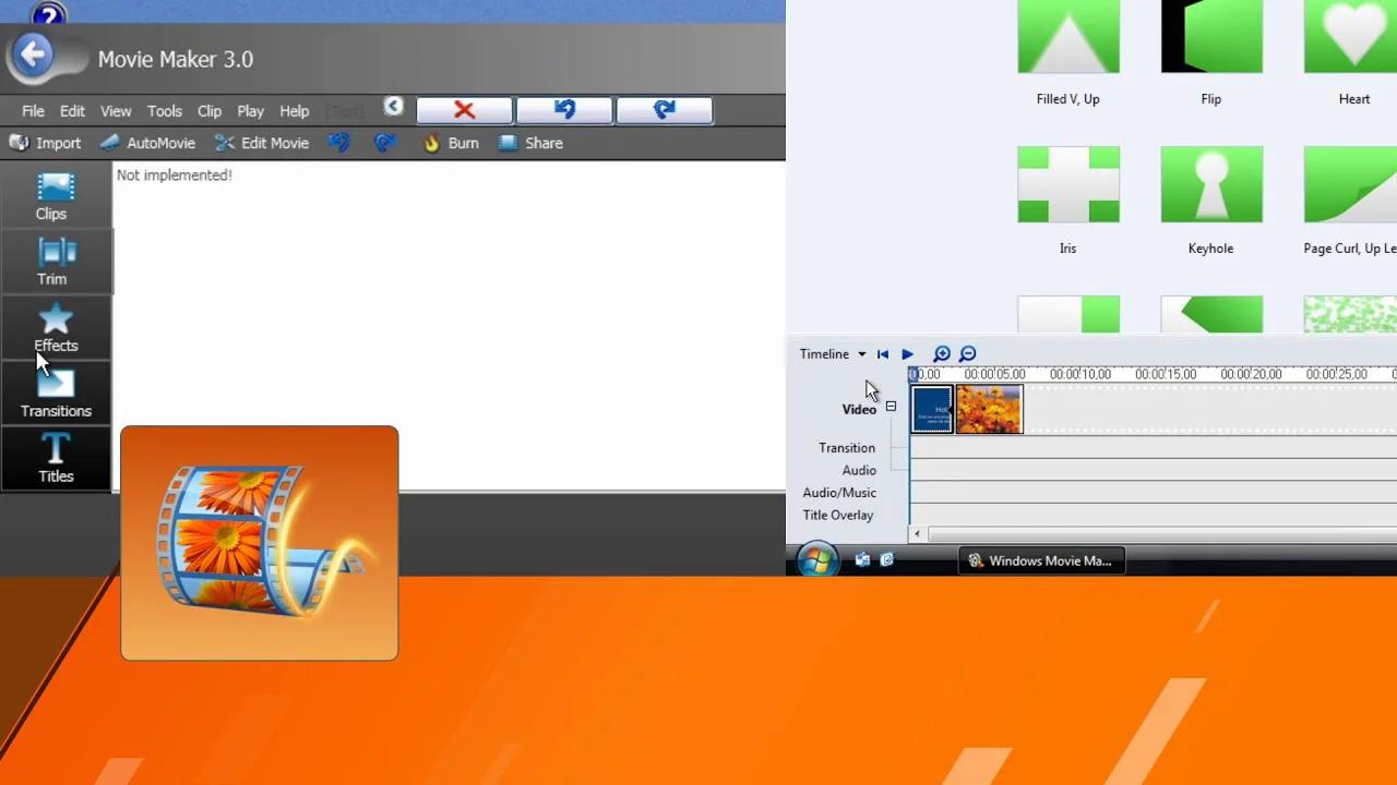 Probando versiones beta de Windows Movie Maker