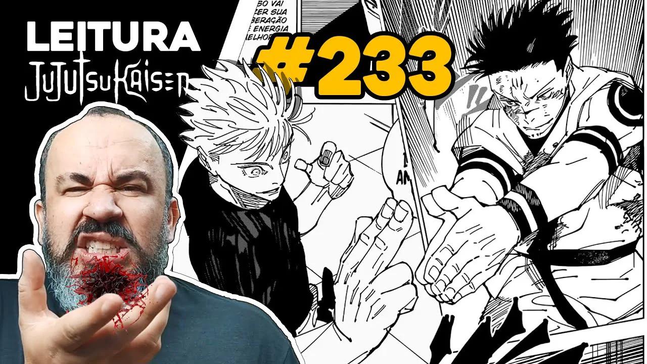 GOJO TANKANDO MAHORAGA E SUKUNA! | React manga Jujutsu Kaisen capitulo 233