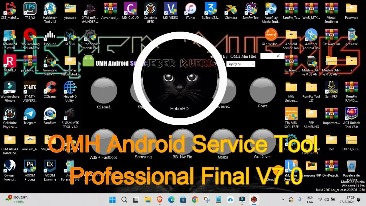 OMH Android Service Tool Professional Final Versión 7.0
