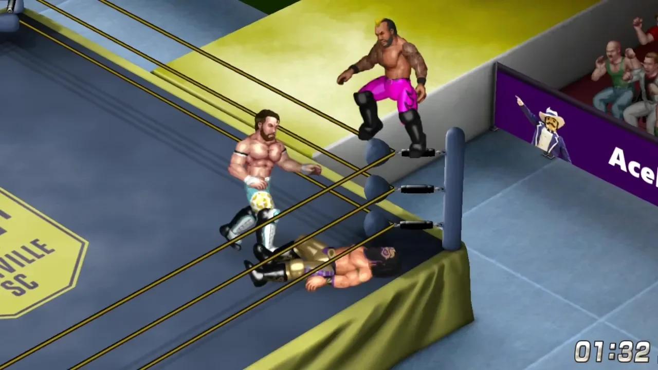 Bandido & AR Fox vs. Ricochet & Matt Sydal (Fire Pro Wrestling World ...