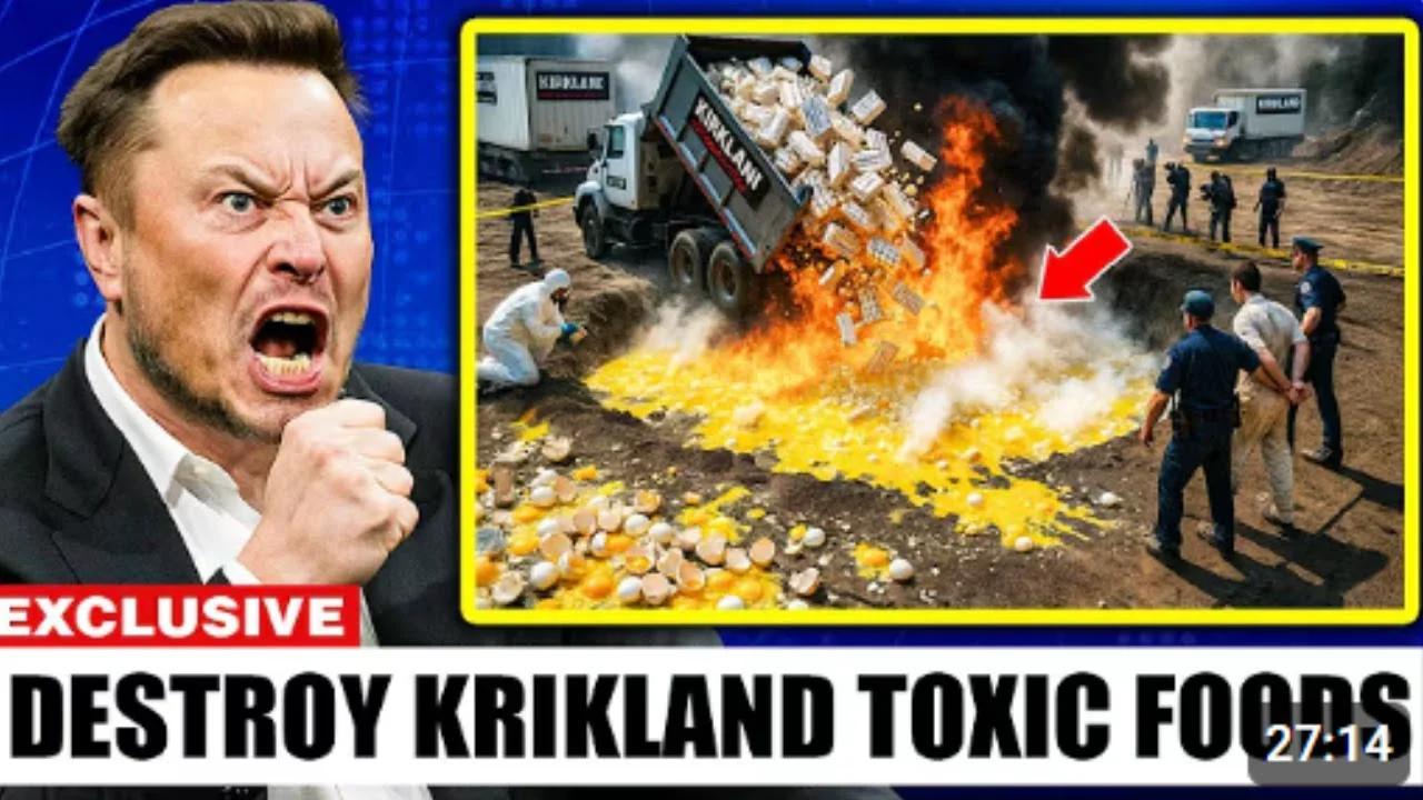 Elon Musk: "9 KIRKLAND Foods At COSTCO MUST Recall And DESTROY AT ALL ...