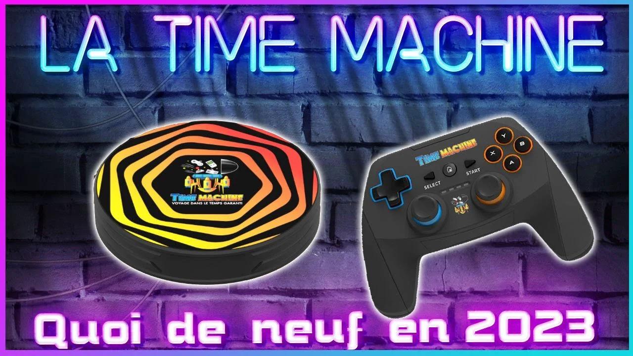 La Console Time machine en 2023 avec une manette relooké