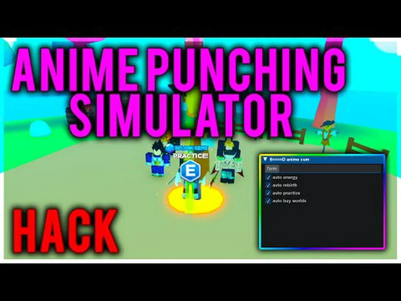 ROBLOX Anime Punching Simulator HACK SCRIPT GUI 🔥 INFINITE COINS ...
