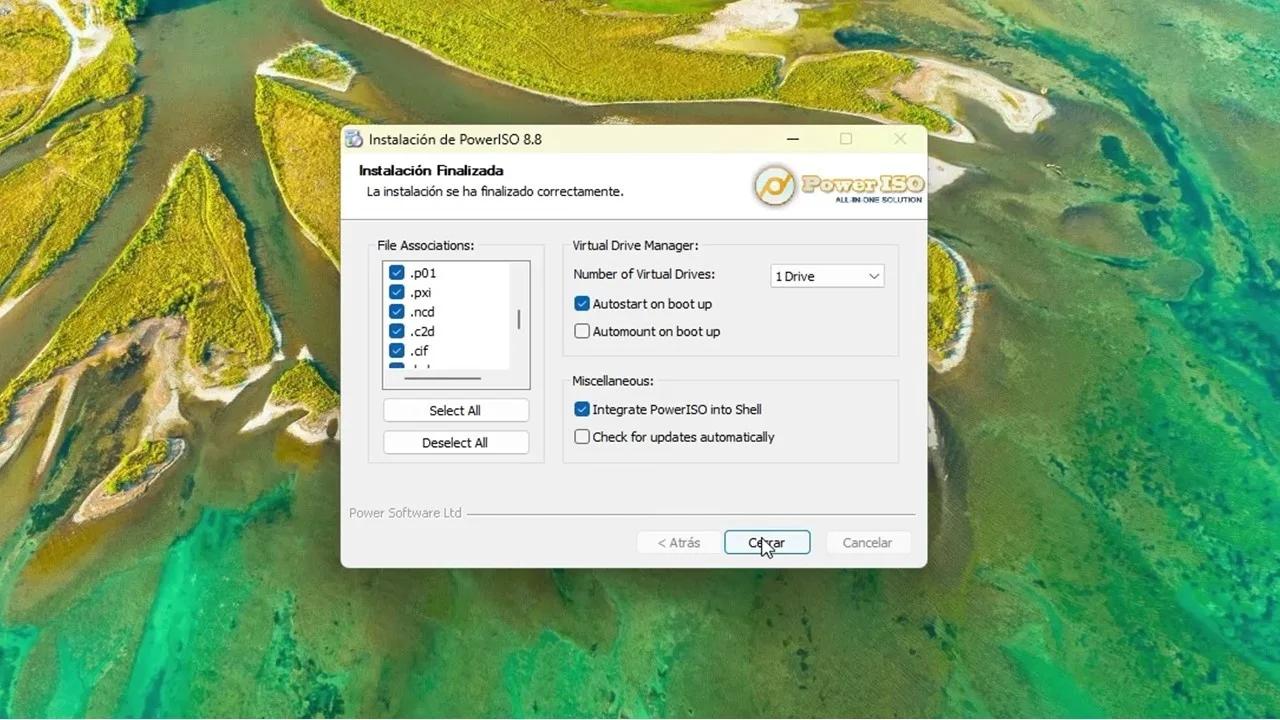 Descargar e Instalar PowerISO 2024 GRATIS FULL .convertir a imagen ISO 👍