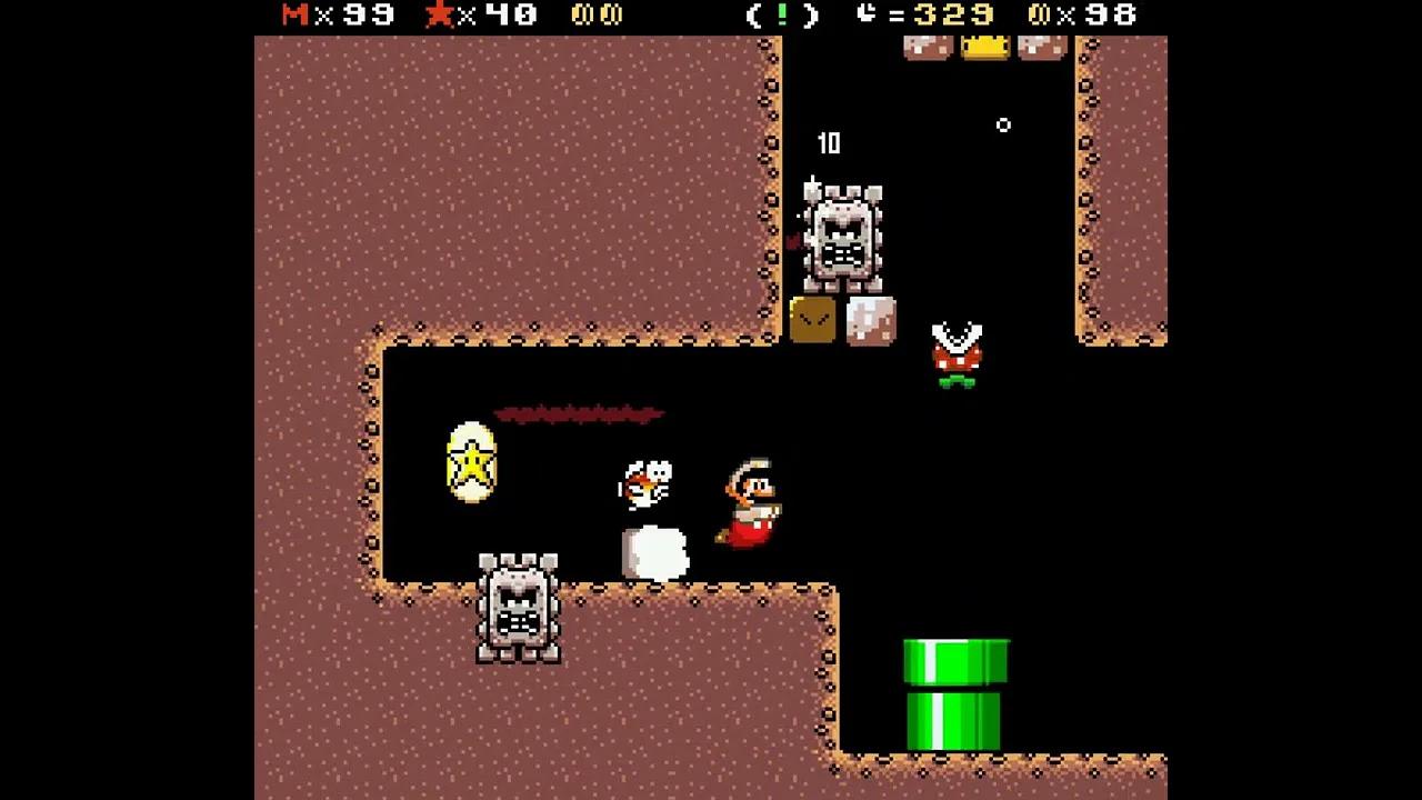 Super Mario World: The Princess Rescue - Scarlet Deeps