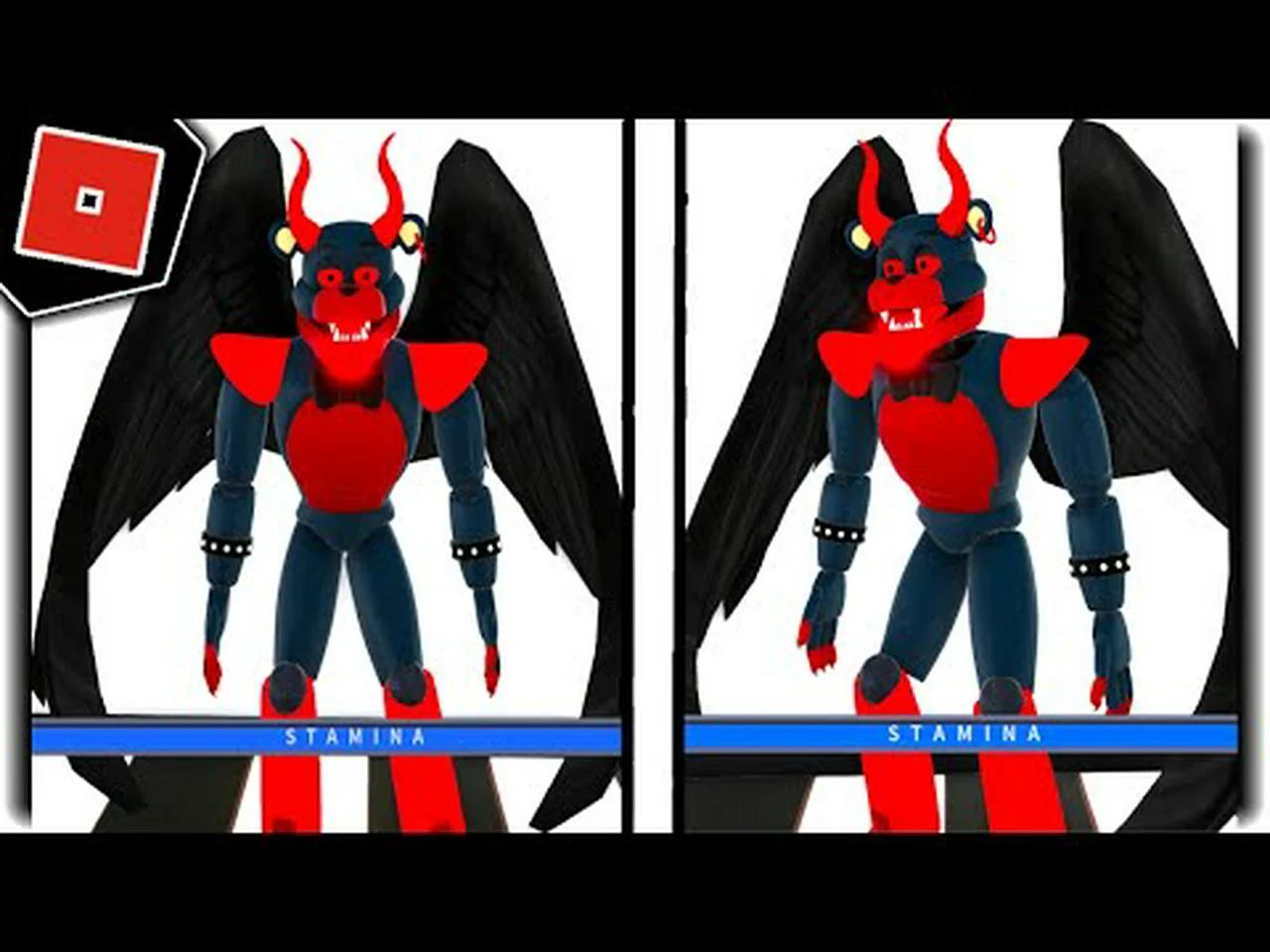 How to get DEMON FREDDY MORPH in FNAF SECURITY BREACH MORPHS - Roblox