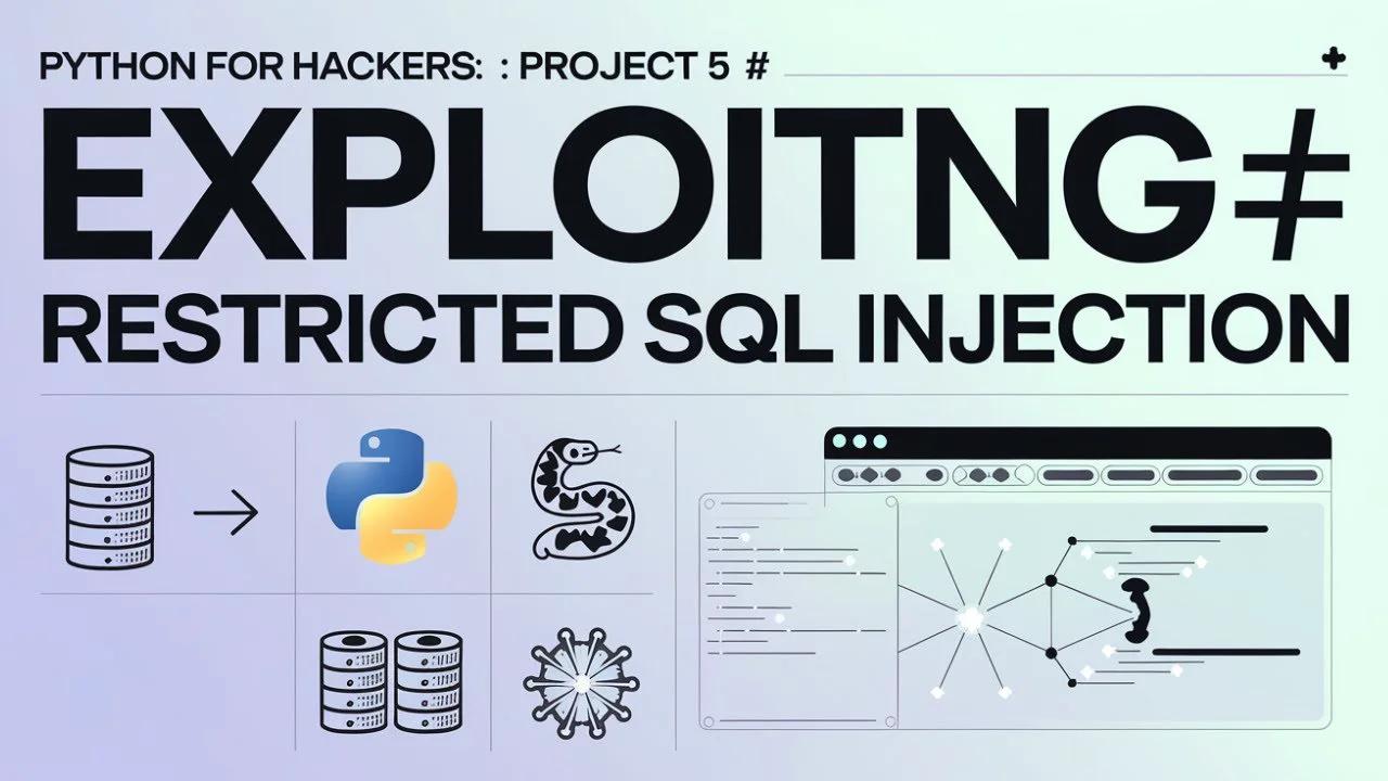 Python For Hackers Exploiting A Restricted Sql Injection Vulnerability 7454