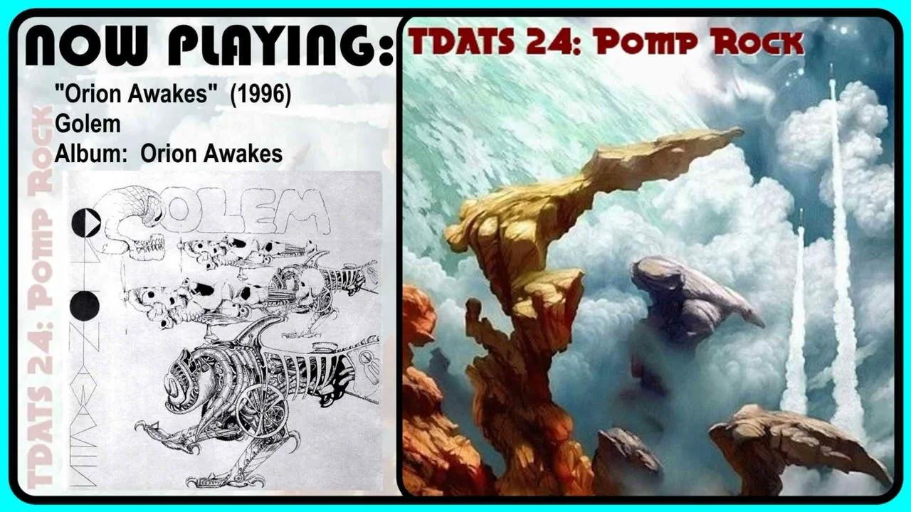 Golem - Orion Awakes [1996 Private Space Rock UK ]