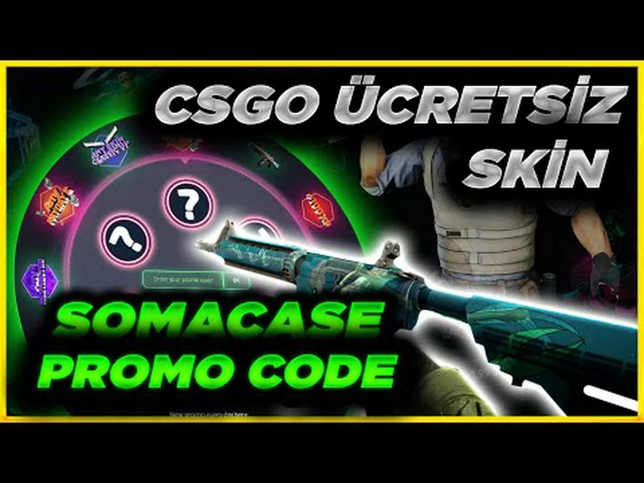 SOMACASE PROMO CODE VERDİM | SOMACASE PROMO CODE ! CSGO ÜCRETSİZ SKİN ...