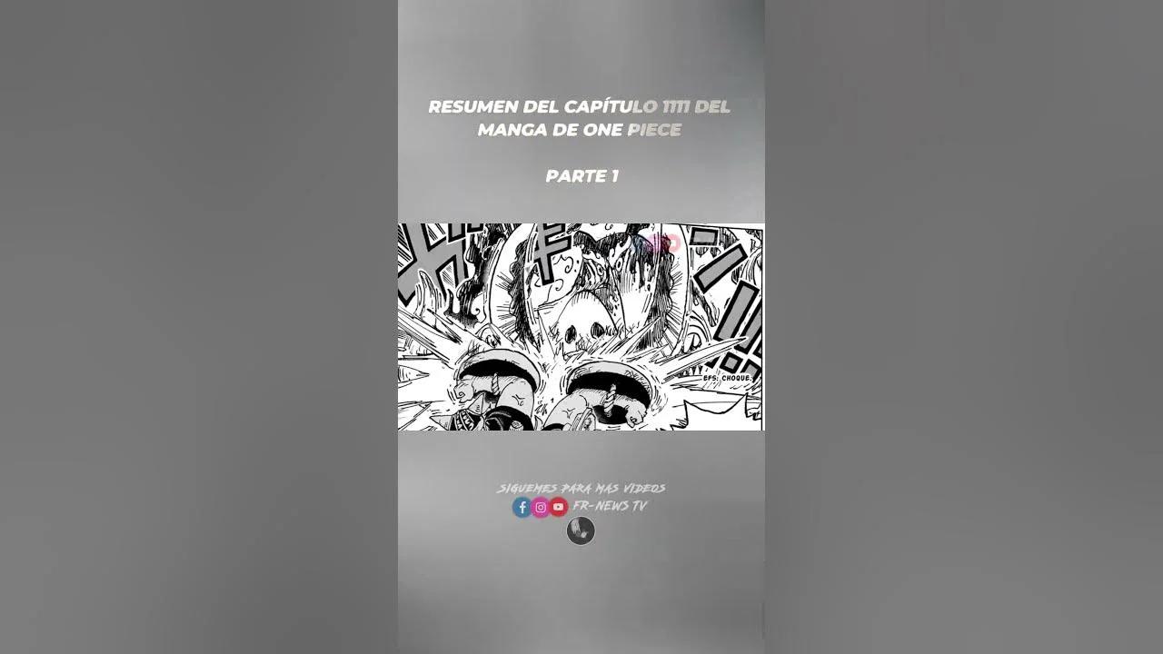 RESUMEN DEL CAPÍTULO 1111 DEL MANGA DE ONE PIECE "EL ESCUDO SOLAR"