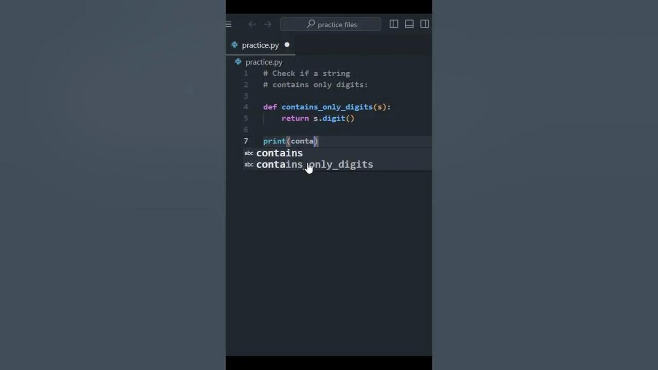 Check If A String Python Pythonprogramming Coding Learnpython