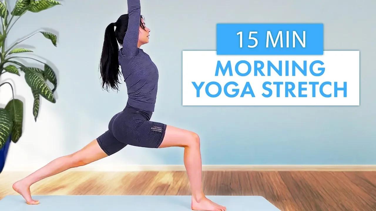 Wake Up & Rejuvenate! 15 Min Full Body Morning Yoga Stretch Routine to Refresh, Reset & Energize ☀️