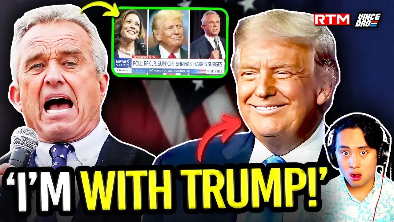 Trump Takes HUGE WIN as RFK Jr HINTS at DROPPING OUT & ENDORSING Him!