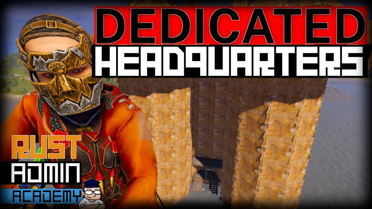IMPENETRABLE HEADQUARTERS Plugin | Rust Admin Academy Tutorial 2022